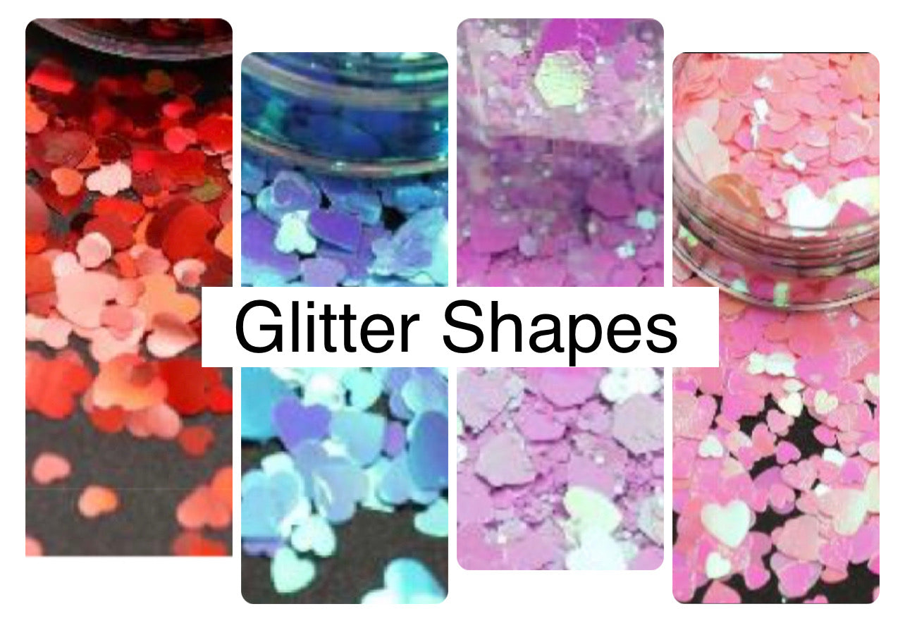 Glitter Shapes – BOLD Crafting